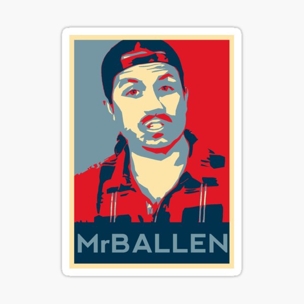 "Mrballen" Sticker by OnTheTrend | Redbubble