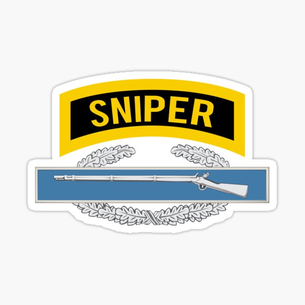 "CIB Sniper" Sticker for Sale by jcmeyer | Redbubble
