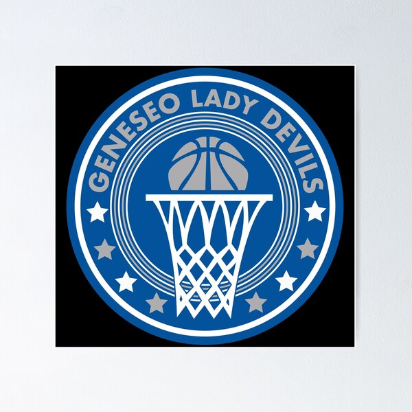 "Geneseo lady devils basketball" Poster for Sale by noochburger | Redbubble