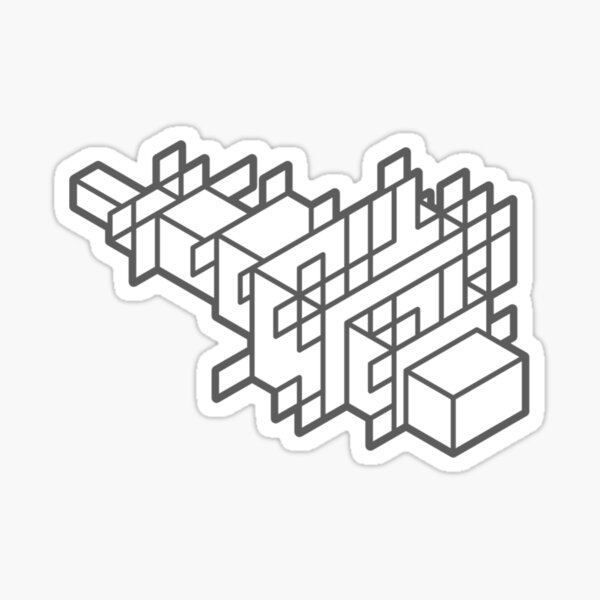 "Minecraft Sliverfish" Sticker for Sale by jamcaYT | Redbubble