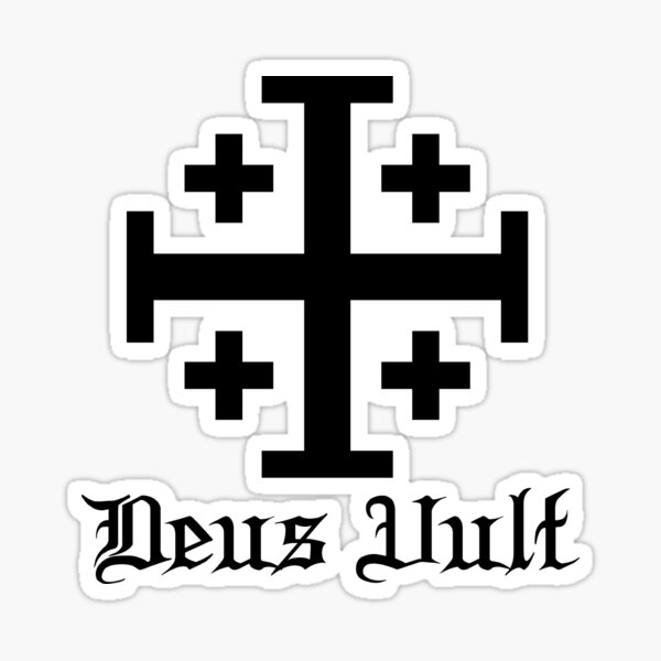 Deus Vult Stickers | Redbubble