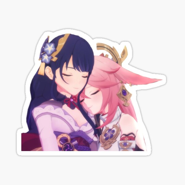 "Eimiko GENSHIN IMPACT sticker" Sticker by veeclothingpl | Redbubble