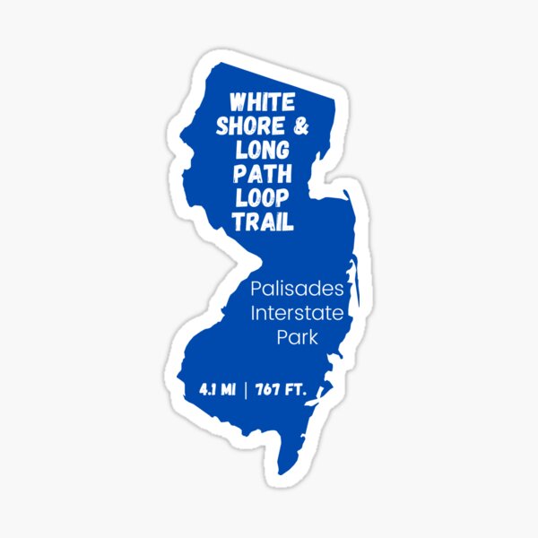 "White Shore & Long Path Loop Trail- Palisades Interstate Park, New ...