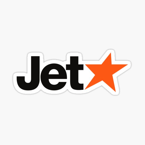 "Jetstar Airways "Jet" logo" Sticker by peteroldfield | Redbubble