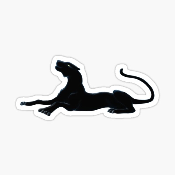 "Bagheera" Sticker for Sale by Katia888 | Redbubble