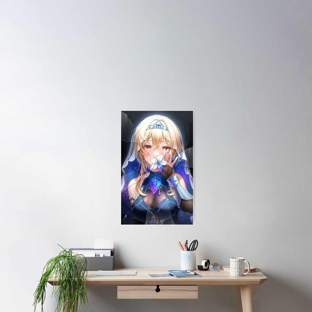 "Abyss Princess || Genshin Impact " Poster by AszaAri | Redbubble