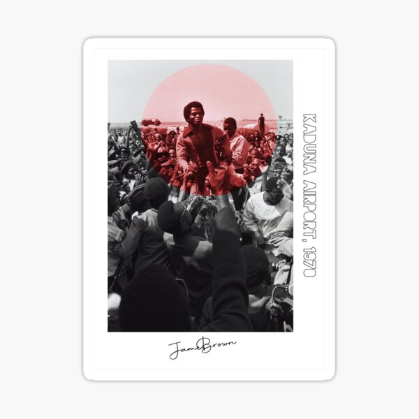 "James Brown" Sticker for Sale by mikastenstrom | Redbubble