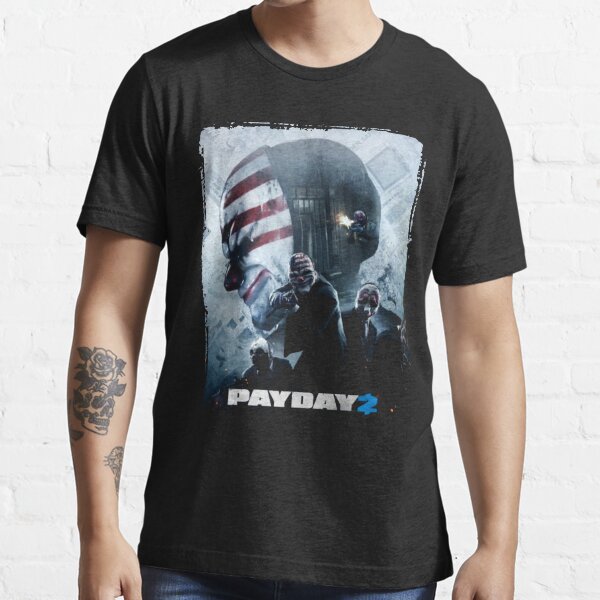 "PAYDAY 2" T-shirt for Sale by holoarnold | Redbubble | payday 2 t ...