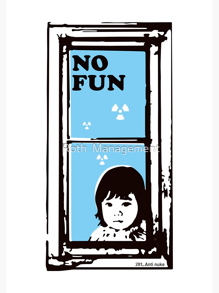 "No Fun" Sticker for Sale by rothmgmt | Redbubble