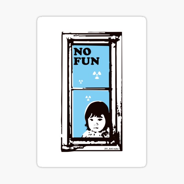 "No Fun" Sticker for Sale by rothmgmt | Redbubble