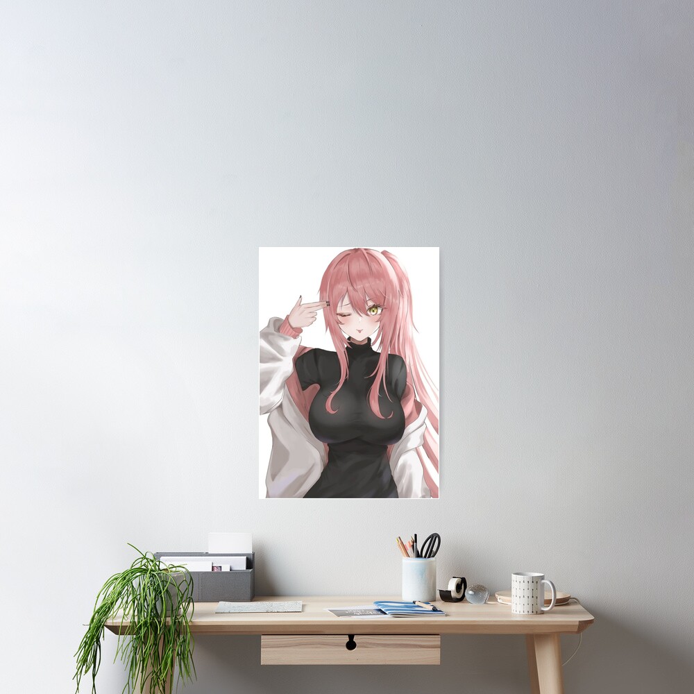 "Phew || Anime girl" Poster for Sale by AszaAri | Redbubble