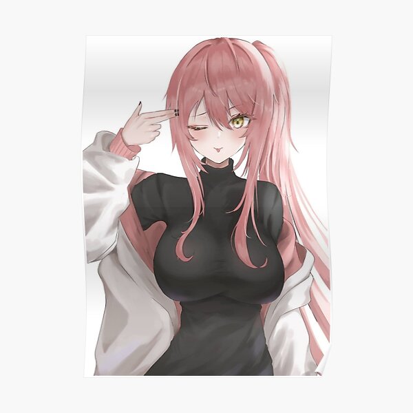 "Phew || Anime girl" Poster for Sale by AszaAri | Redbubble