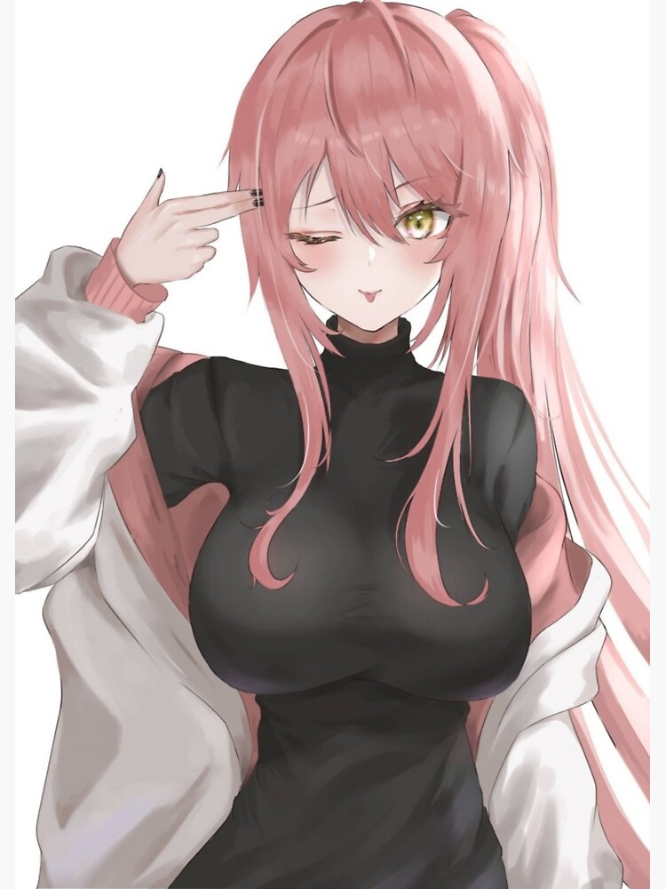 "Phew || Anime girl" Sticker by AszaAri | Redbubble