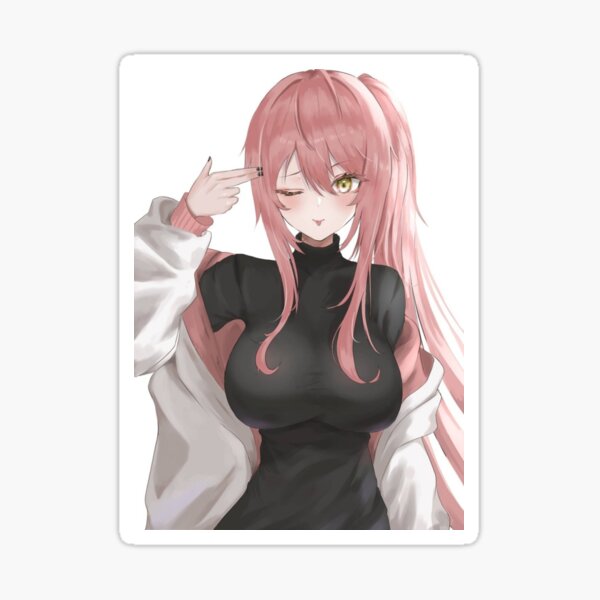 "Phew || Anime girl" Sticker by AszaAri | Redbubble