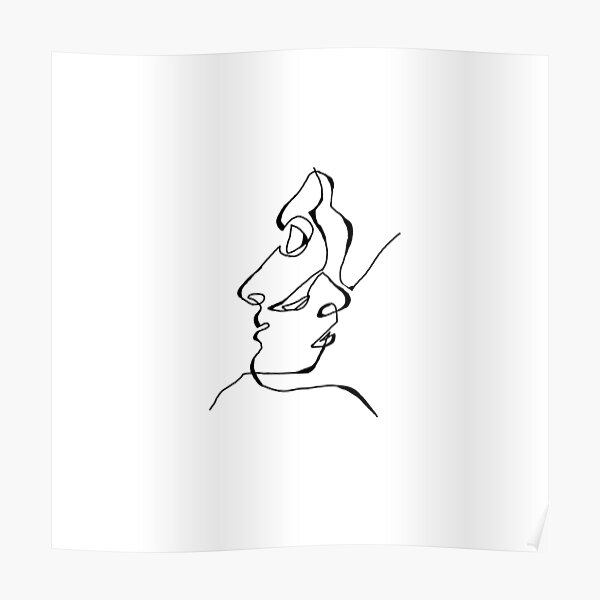 "Two faced" Poster for Sale by YourcreateD | Redbubble