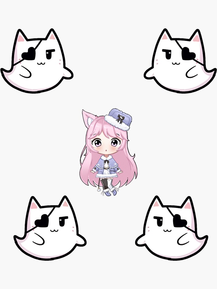 "Nyatasha Nyanners pack " Sticker by atmanRobert | Redbubble