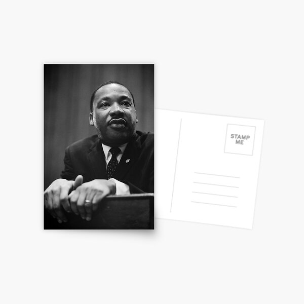 "Martin Luther King" Postcard by Boreallynx | Redbubble