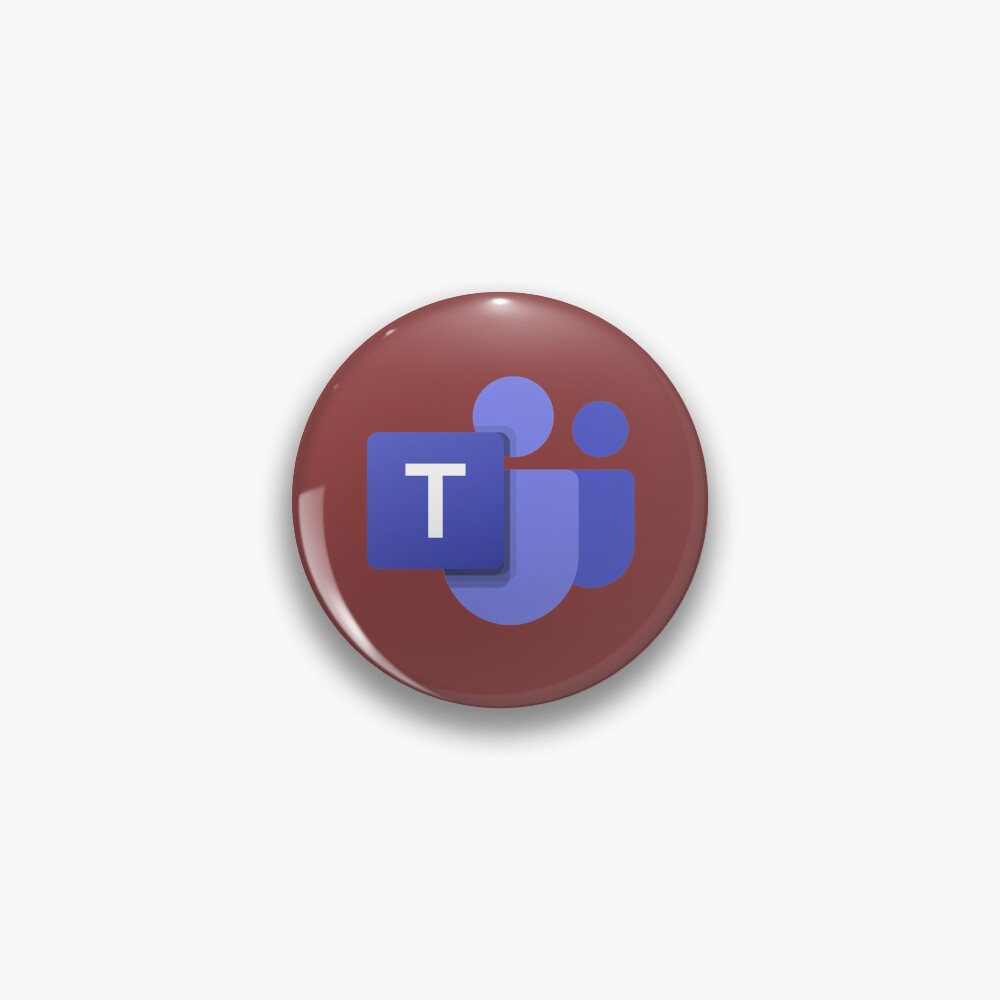 "Microsoft teams blue logo " Pin for Sale by bestskins17 | Redbubble