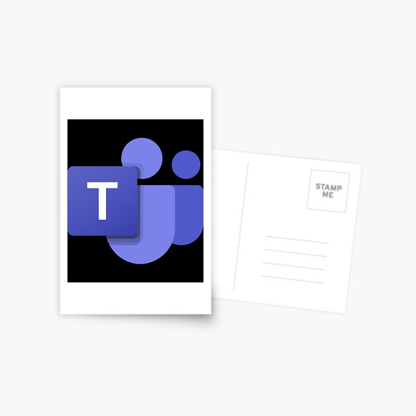 "Microsoft teams blue logo " Postcard by bestskins17 | Redbubble