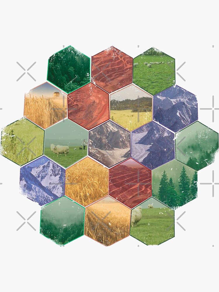 "Honeycomb (CTN)" Sticker by Tukhvatshyna | Redbubble