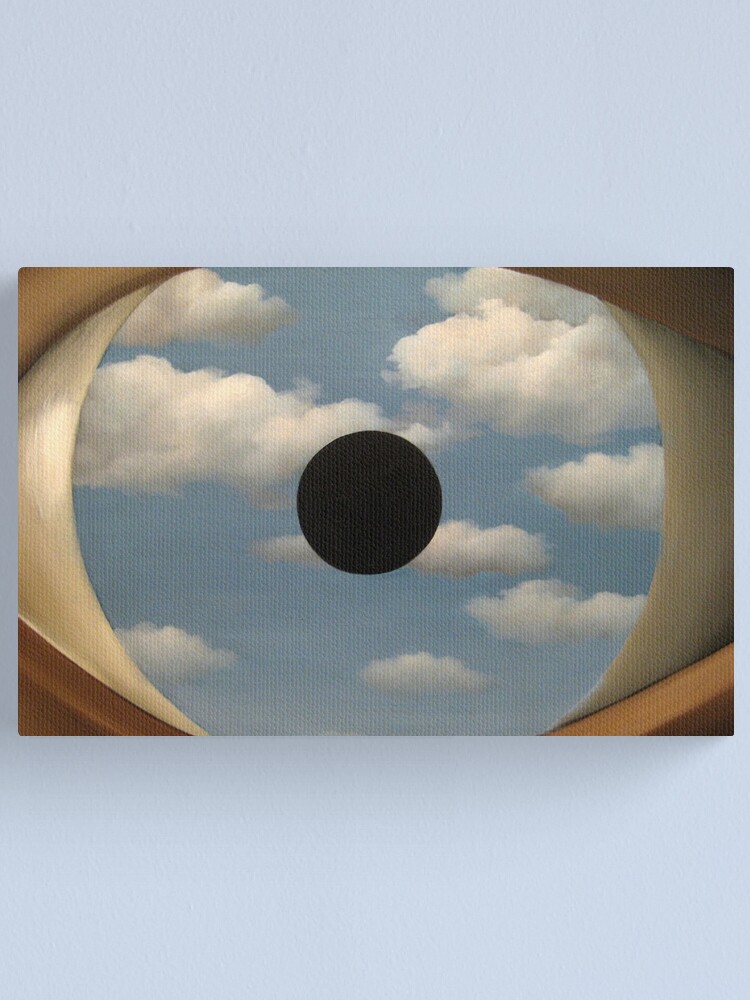 "René Magritte The False Mirror,art print of René Magritte, René ...