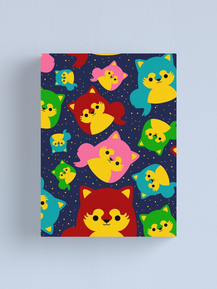 "Wolf Pack Squish Pattern | Rainbow Squishmallow Dog Kawaii Cute ...