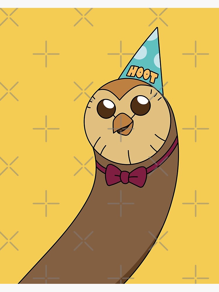 "Hooty | The Owl House" Art Print by artnchfck | Redbubble