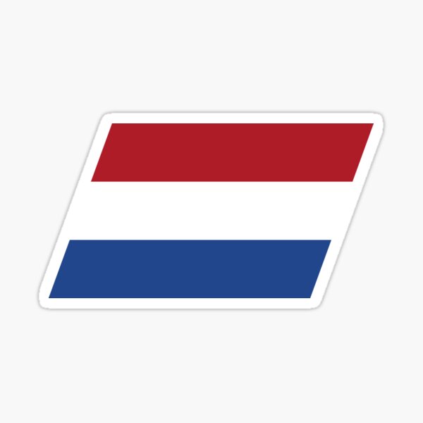 "Netherlands flag" Sticker by ManyFlags | Redbubble