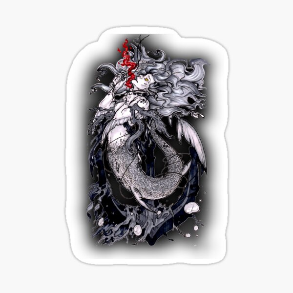 "Hook, Line and Sinker" Sticker for Sale by RebeccaElysium | Redbubble