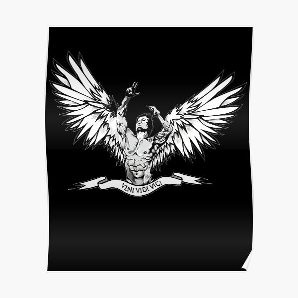 "Zyzz Son of Zeus Bodybuilding Ripped Tank Top," Poster by aazzeddine ...