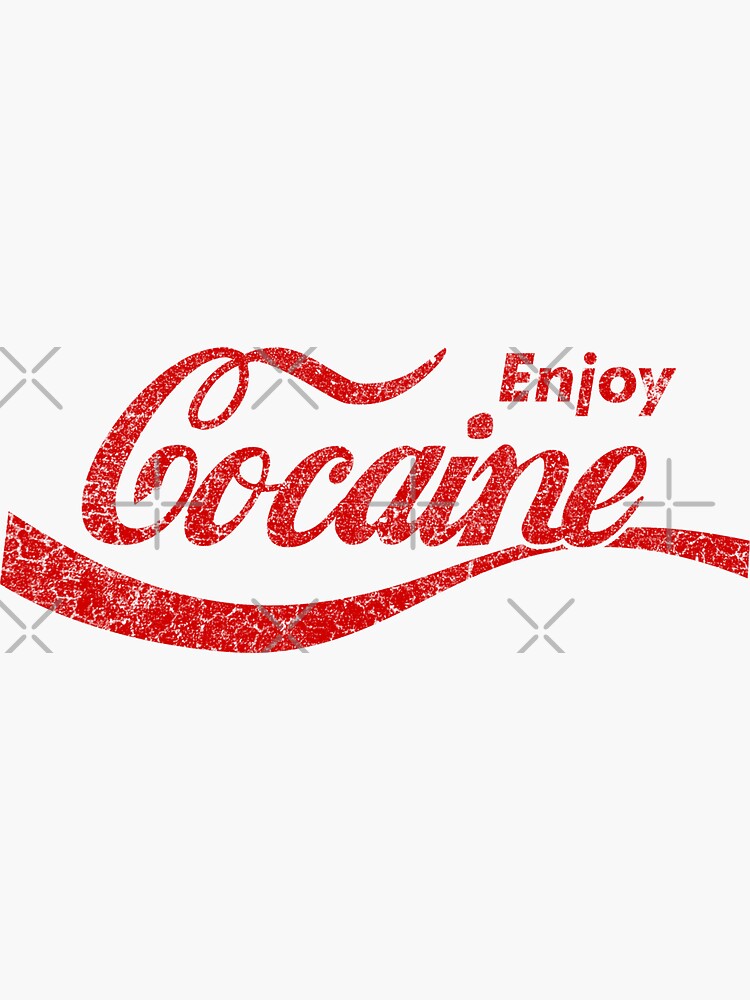 "Vintage Cocaine Cowboys" Sticker by nyohcolongnyoh | Redbubble