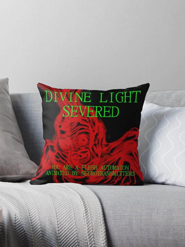 "DIVINE LIGHT SEVERED - Cruelty Squad" Pillow for Sale by agentcake ...