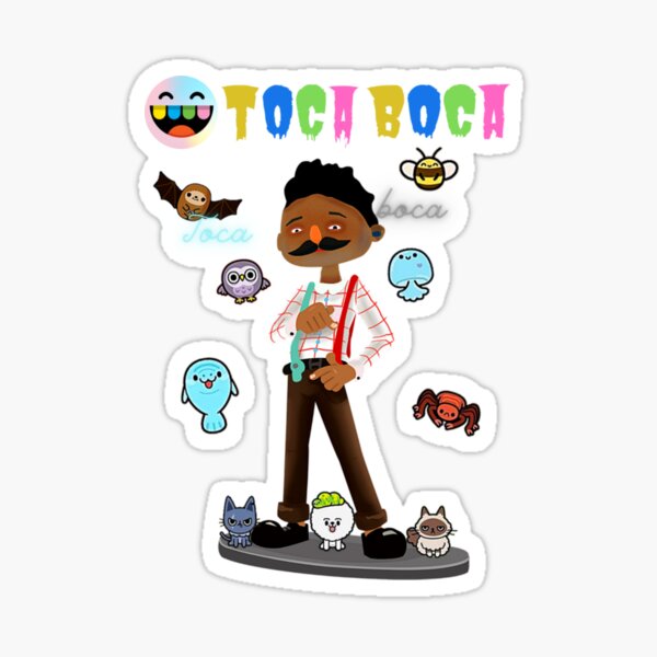 "Toca boca " Sticker by Kids-zin | Redbubble