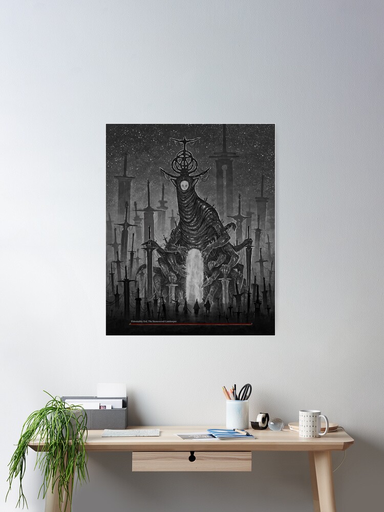 "Eldentubby Erd, The Stonesword Gatekeeper" Poster for Sale by jars ...