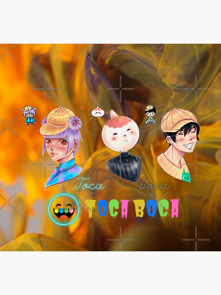 " Toca boca " Sticker by Kids-zin | Redbubble