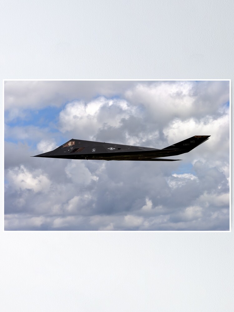 "USAF Lockheed F-117A Nighthawk Stealth attack aircraft" Poster for ...