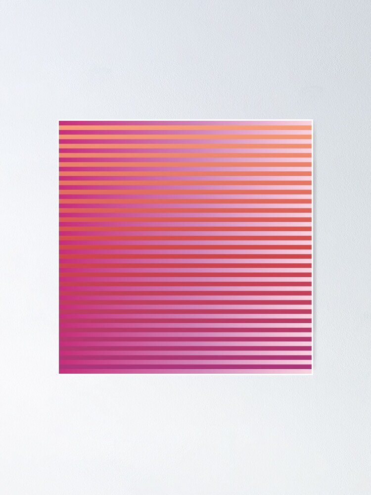 "Striate pattern with gradient " Poster for Sale by Patternhub7 | Redbubble