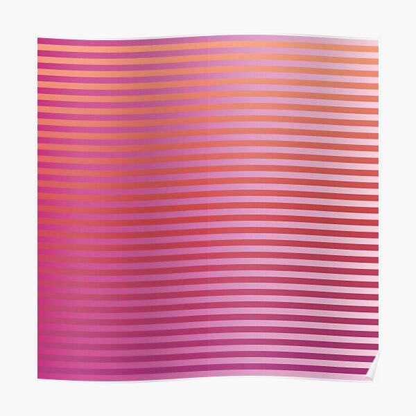 "Striate pattern with gradient " Poster for Sale by Patternhub7 | Redbubble