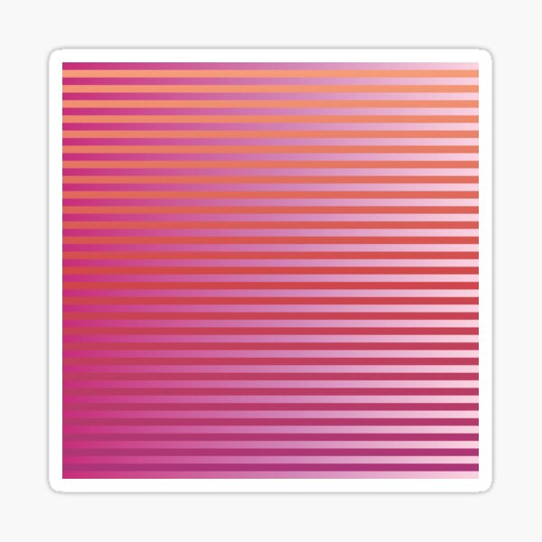"Striate pattern with gradient " Sticker for Sale by Patternhub7 ...