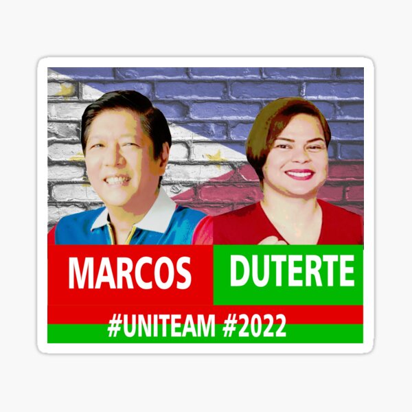 "BBM Sara Marcos Duterte Uniteam Merch Gift Idea Red Green Pinoy Pinay ...