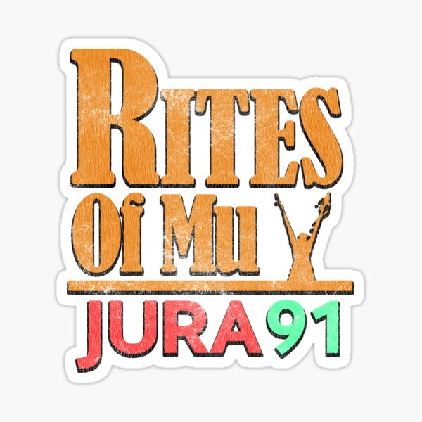 "Rites of Mu 91" Sticker by 23FOREVER | Redbubble