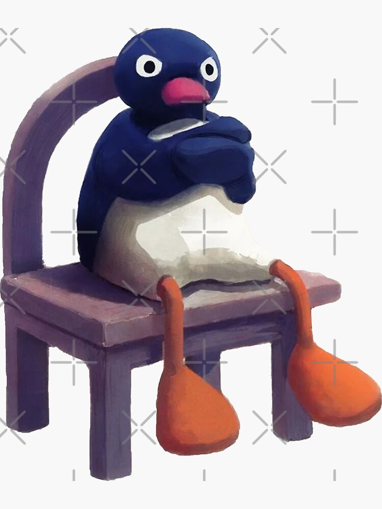 "Angry Pingu - noot noot" Sticker by Prestiges | Redbubble