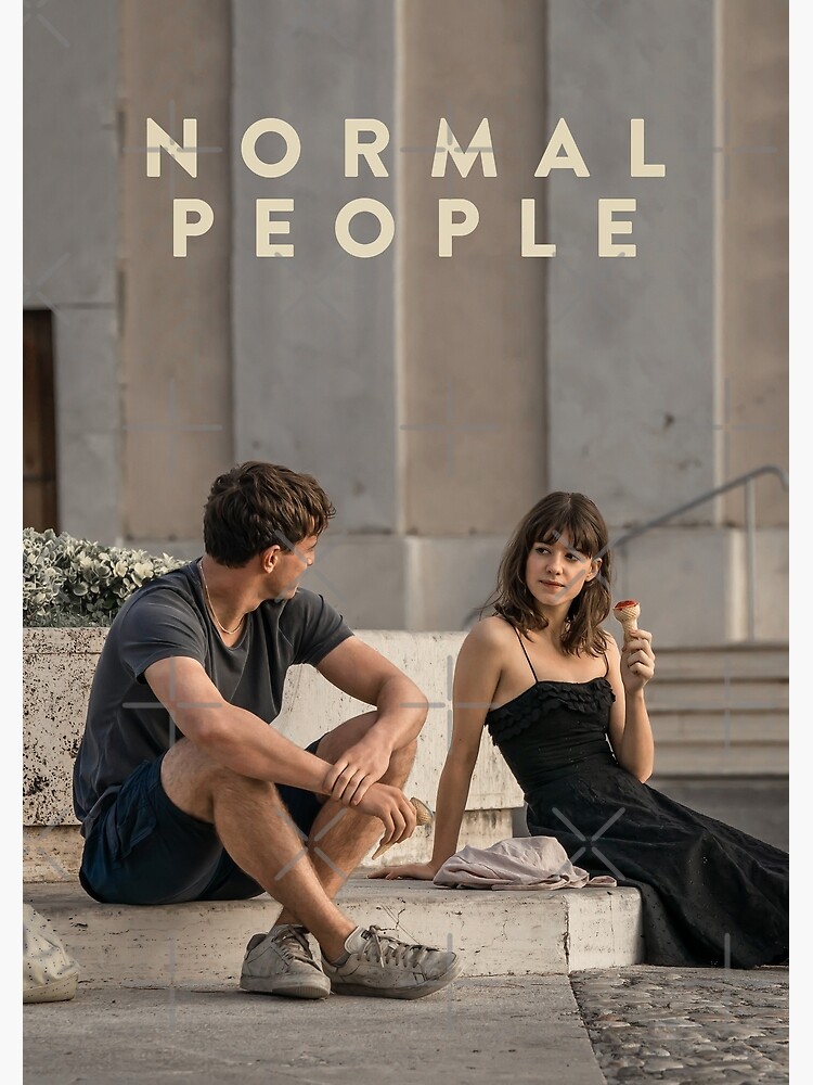 Poster « Série Marianne et Connell Normal People », par Genlon | Redbubble