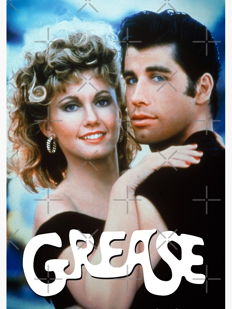 "Sandy and Danny Grease movie" Poster by Genlon | Redbubble