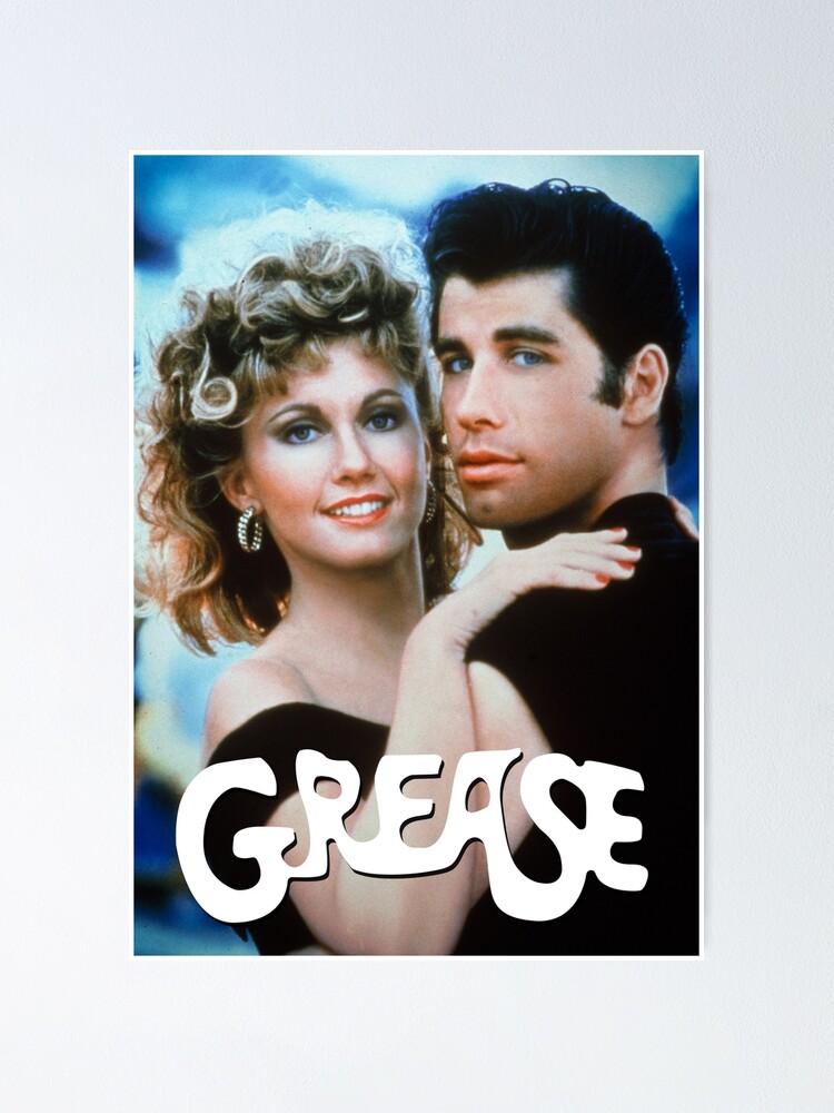 "Sandy and Danny Grease movie" Poster by Genlon | Redbubble