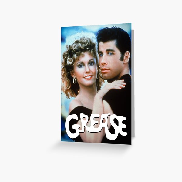 "Sandy and Danny Grease movie" Greeting Card by Genlon | Redbubble