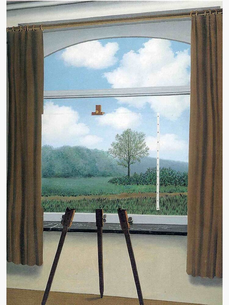 "Vintage Rene Magritte print, art of Rene Magritte,Rene Magritte ...