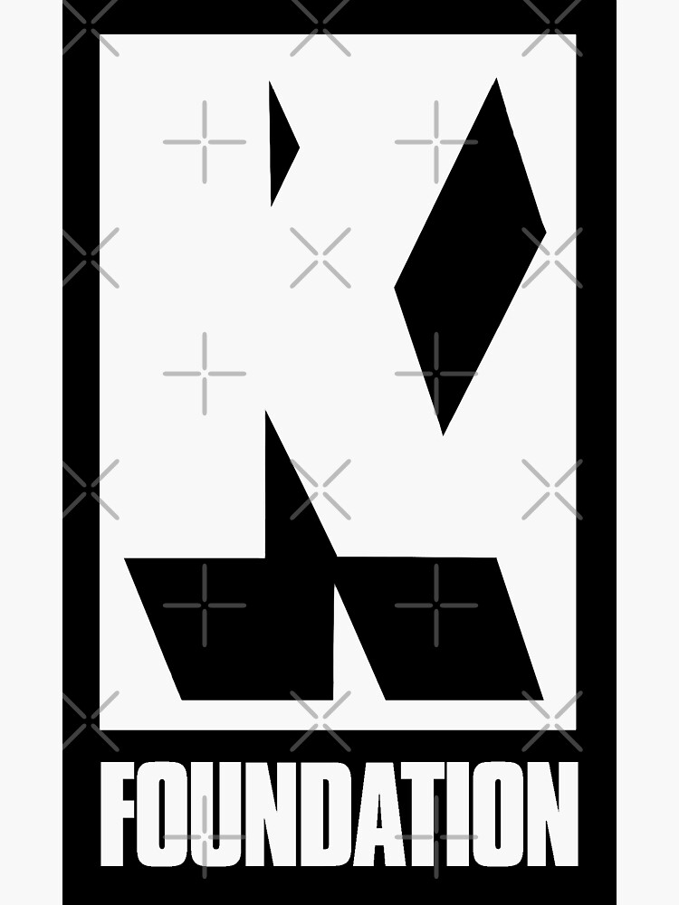 "K foundation" Sticker by 23FOREVER | Redbubble