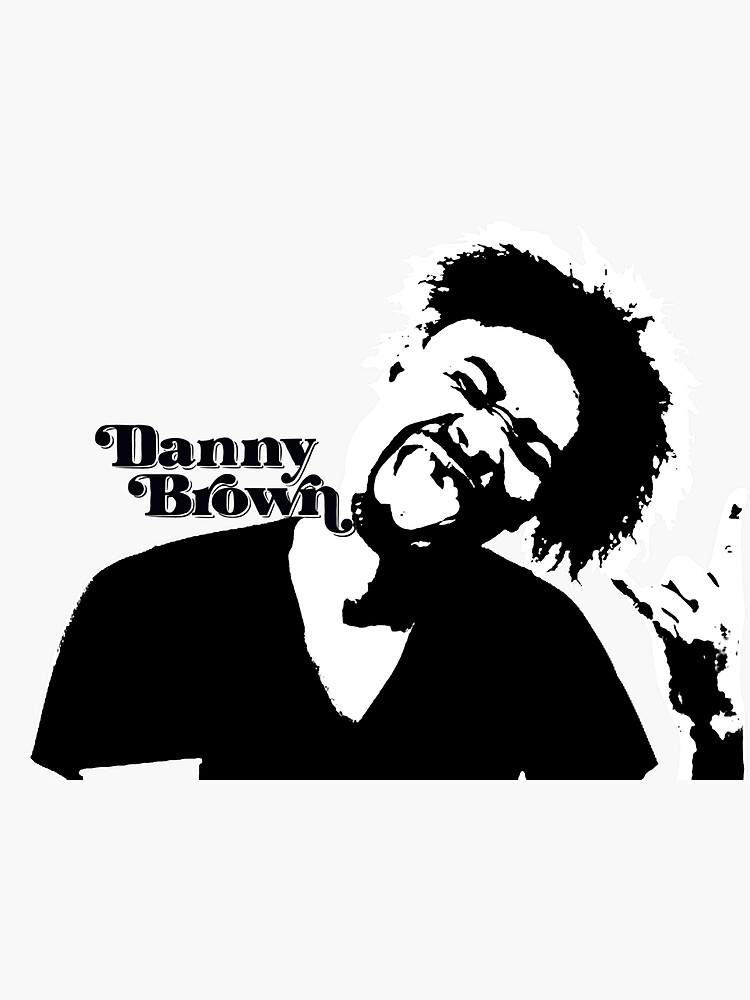 "danny b" Sticker by svampwolf | Redbubble