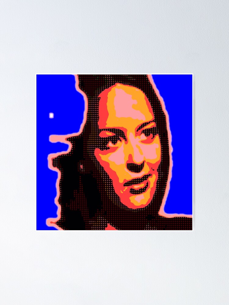 "Monica Roccaforte Pop Art" Poster for Sale by Dave1974 | Redbubble